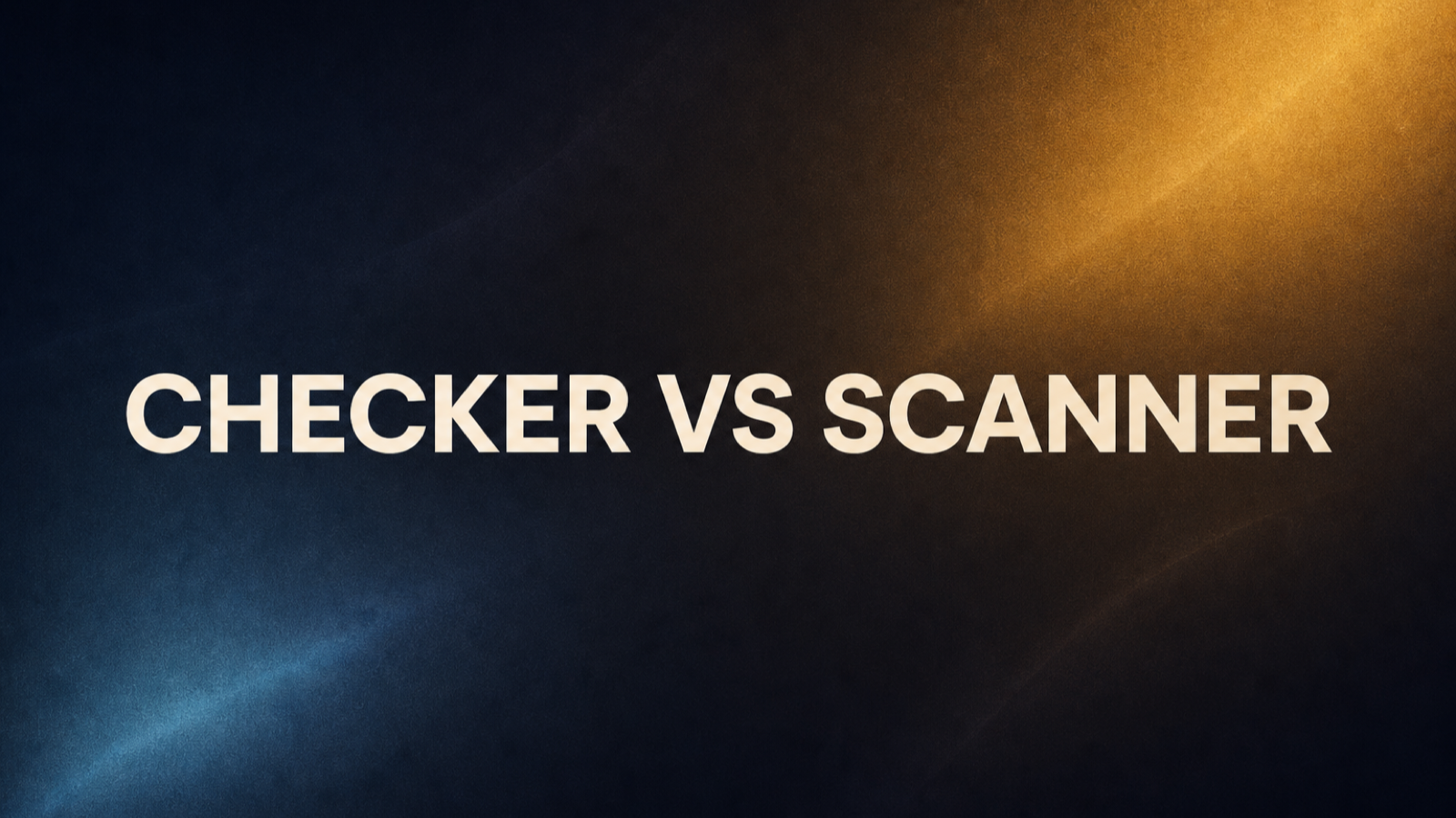 Resume Checker vs Resume Scanner: What Is the Difference? | ATS Resume AI